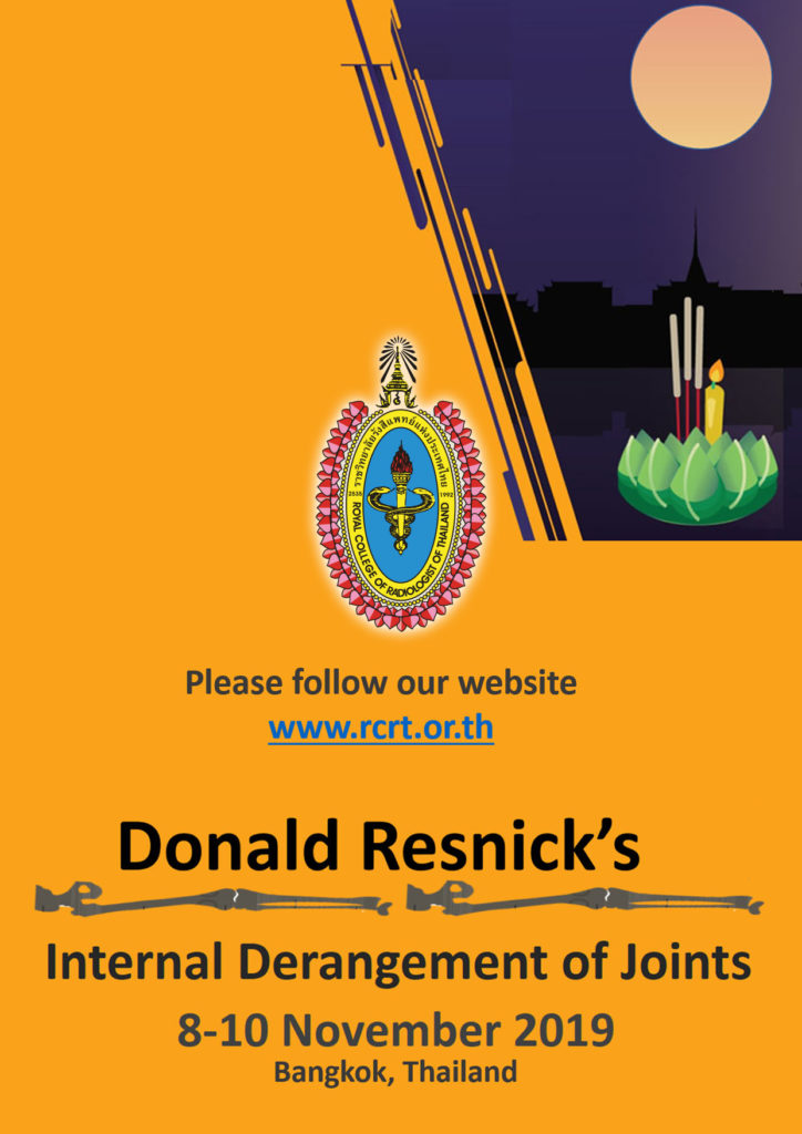 Donald Resnick's - Internal Derangement of Joints - THE ROYAL COLLEGE ...